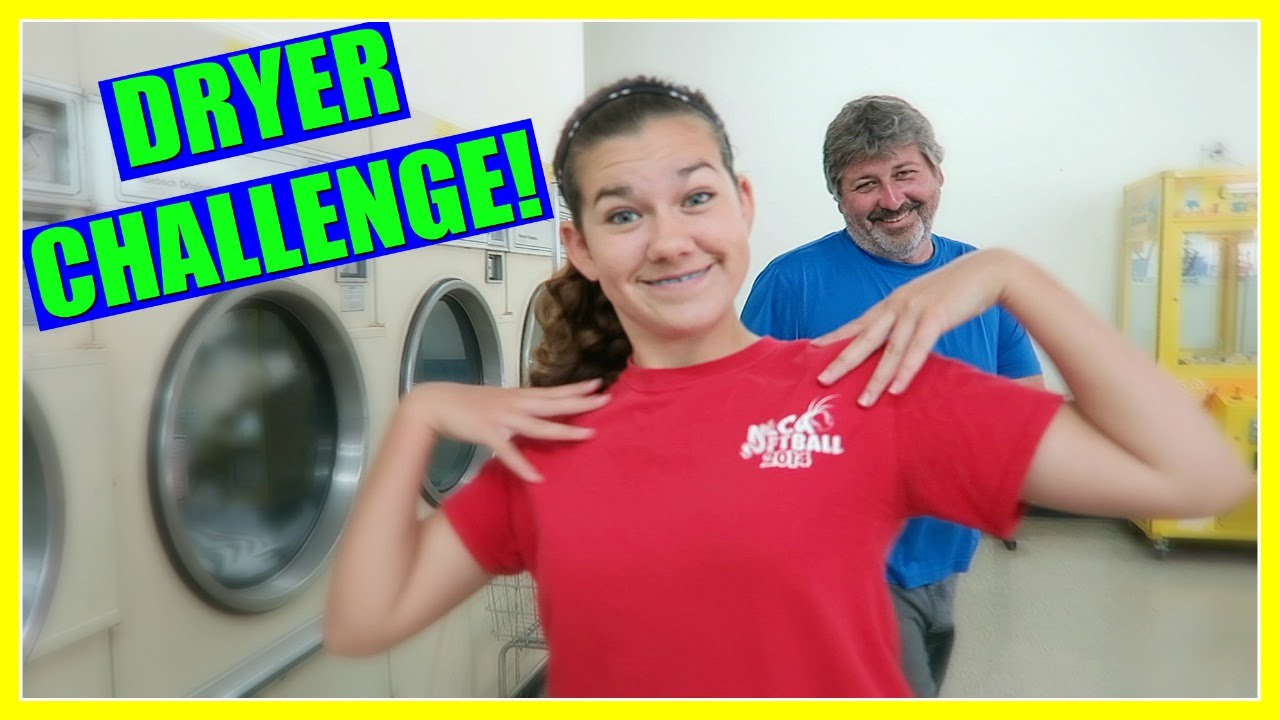 👕 LAUNDROMAT DRYER CHALLENGE! 👚 ~ VLOG - YouTube