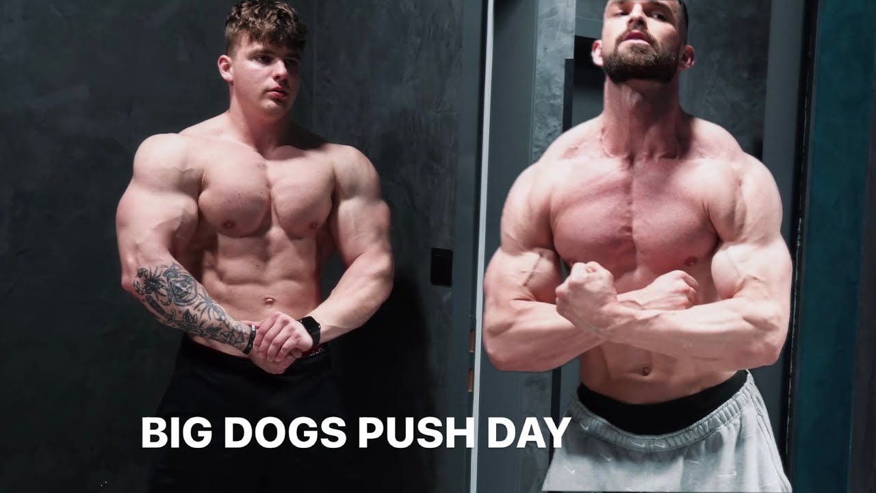 BIG PUSH DAY w/Dejan - YouTube