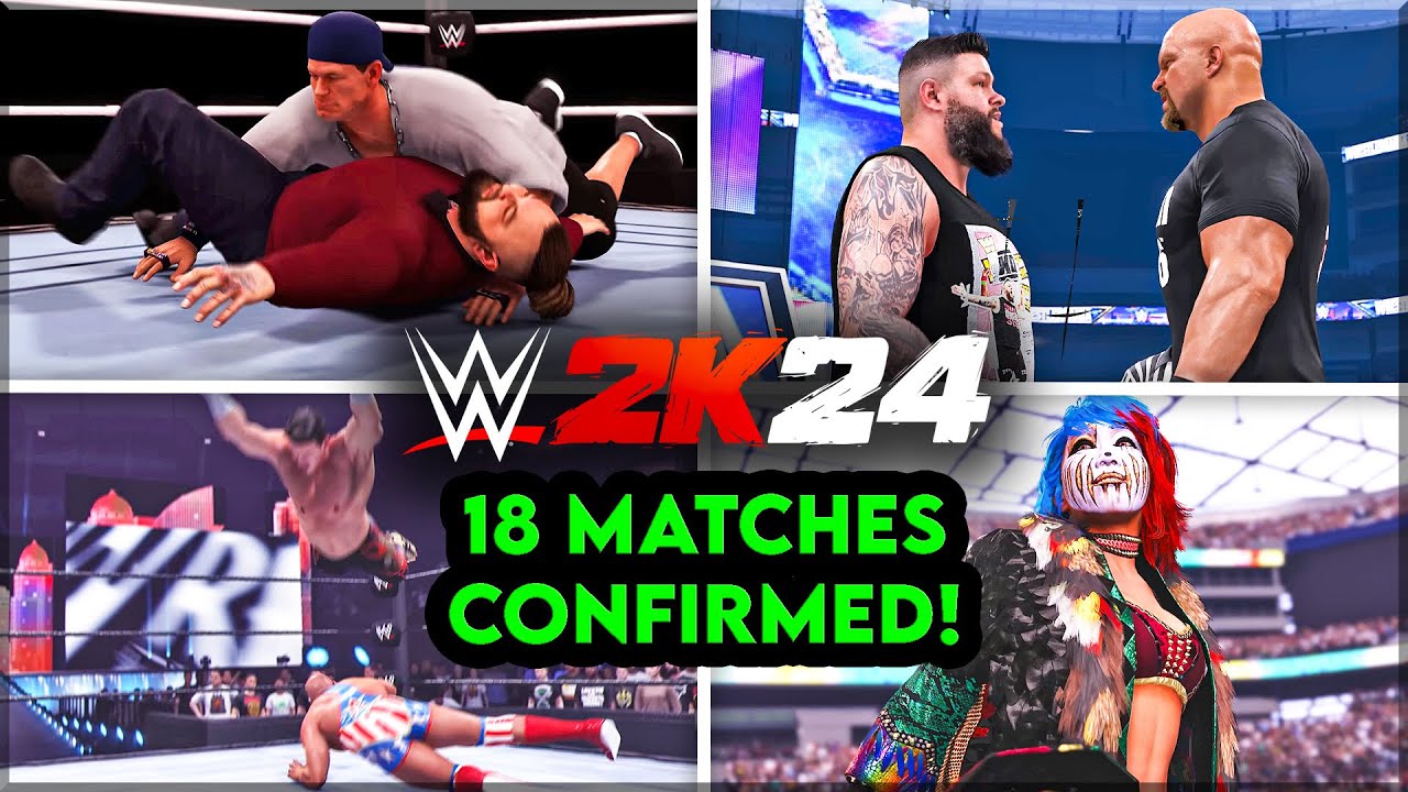 18 out of The 21 Matches Have Been CONFIRMED for WWE 2K24 Showcase Mode ...