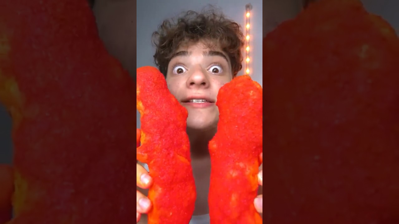 Giant hot Cheetos - YouTube