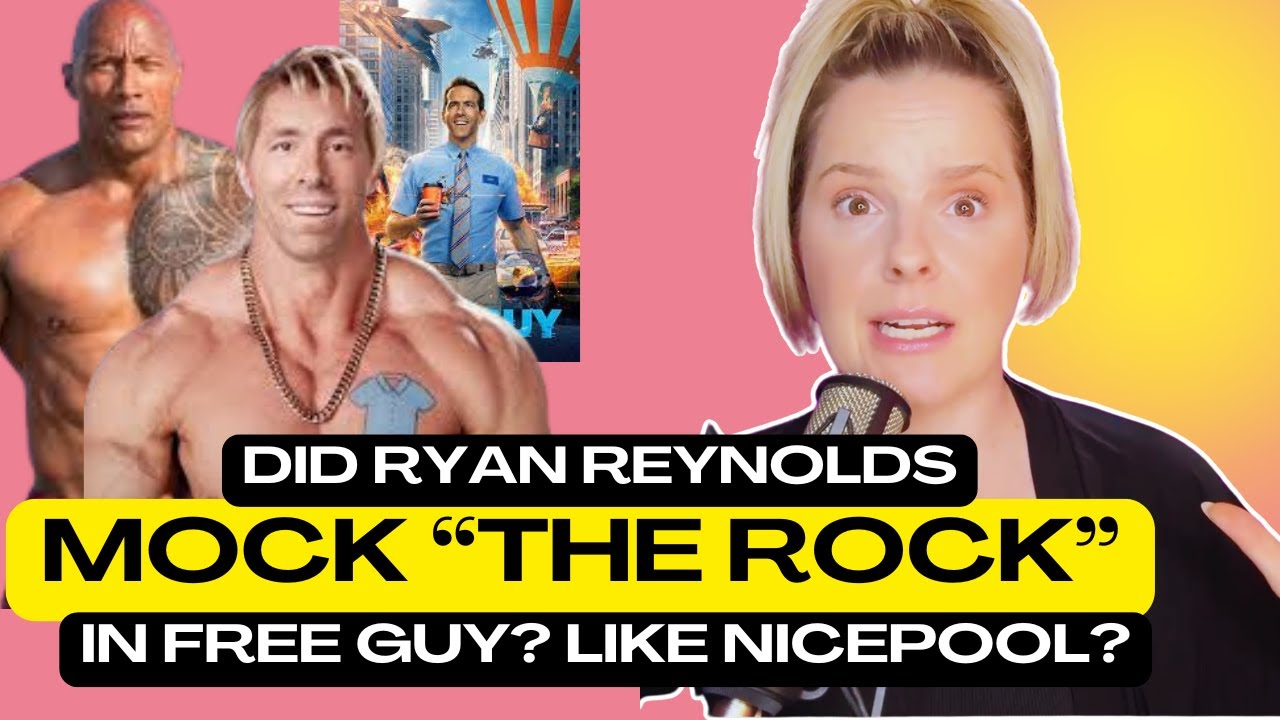 RYAN REYNOLDS mocks THE ROCK just like he did with NICEPOOL!? - YouTube