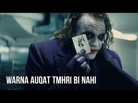 Joker - Artiom Sila - Breakup Lines🔥 - Whatsapp Status