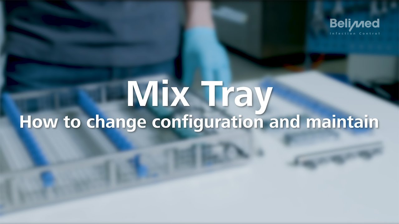 Mix Tray - How to change configuration and maintain - YouTube