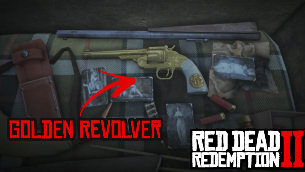RDR2 | How to Obtain Otis Millers’ GOLDEN REVOLVER (No Maps Required ...