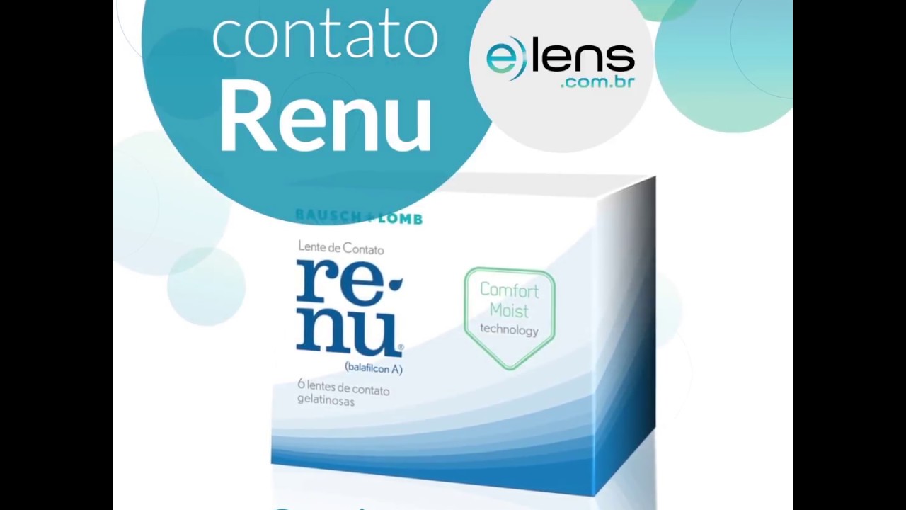 Lentes de Contato Renu - e-lens - YouTube