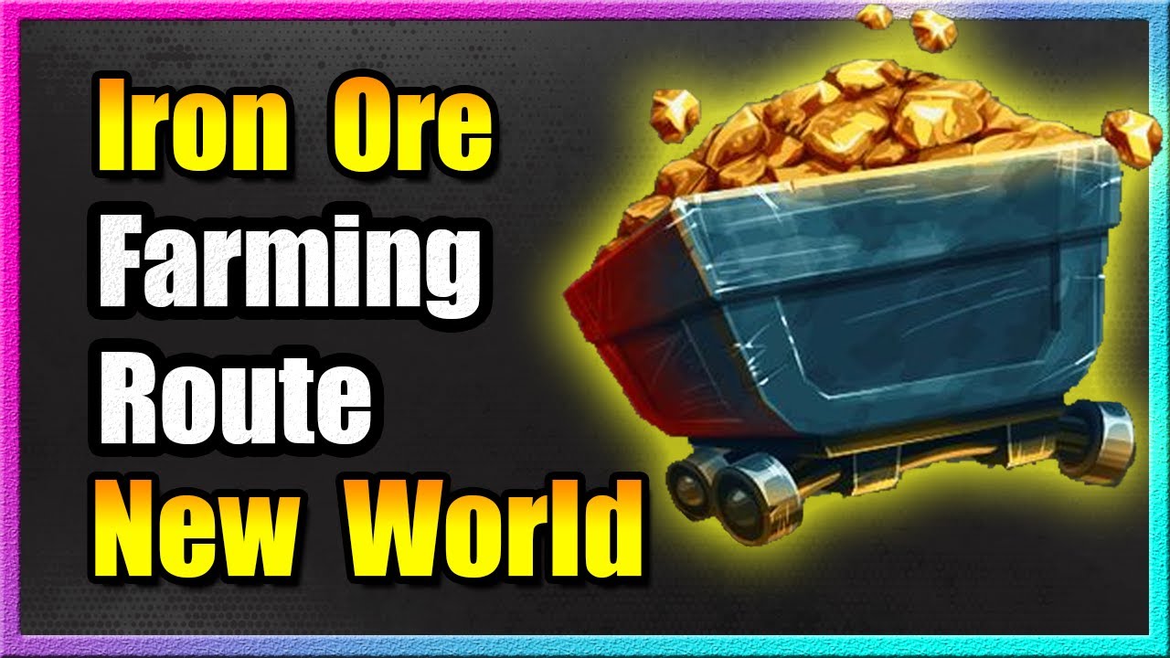 Amazing Iron Ore Farming - New World - YouTube
