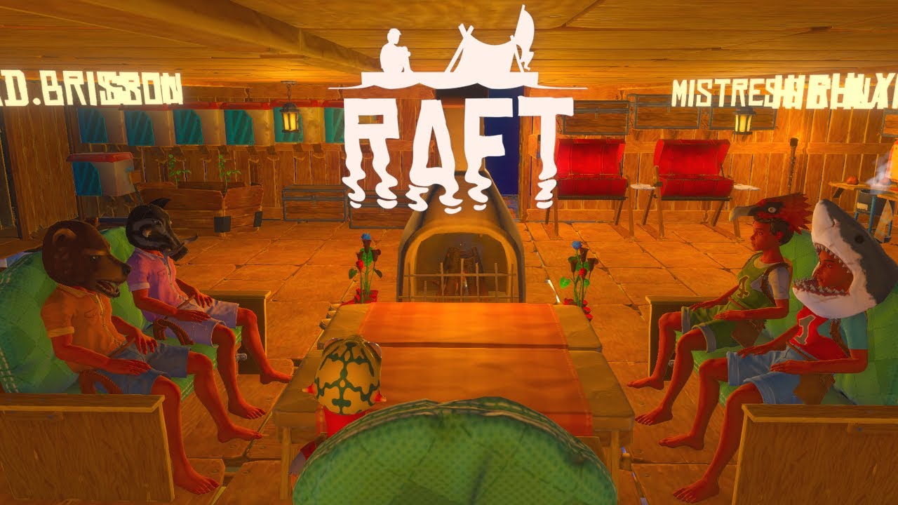 Me And My Friends in Raft - Funny Moments - Part 2 - YouTube