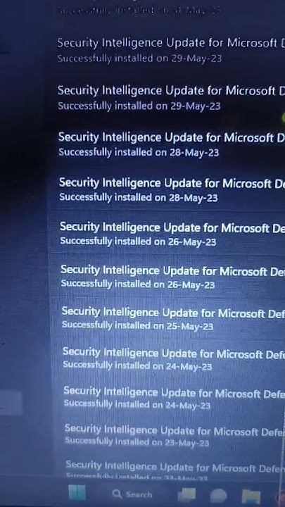 Get list of installed Microsoft Windows Updates - YouTube