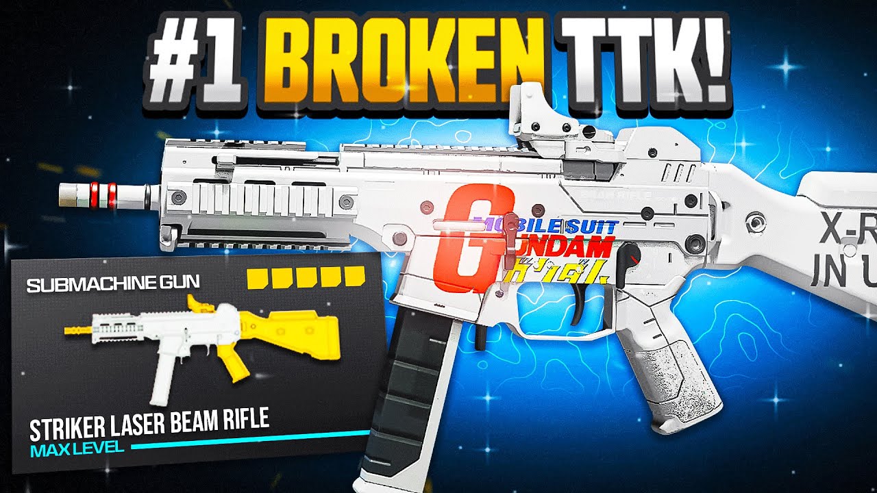 *NEW* GUNDAM "STRIKER" BEAM RIFLE SMG is GODLY in MW3 SEASON 4 🚨 (Best ...