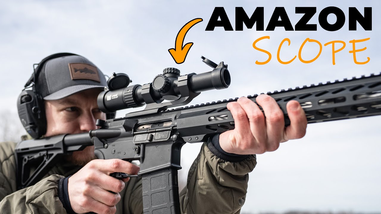 The BEST SCOPE on AMAZON (Monstrum 1-6x24) - YouTube