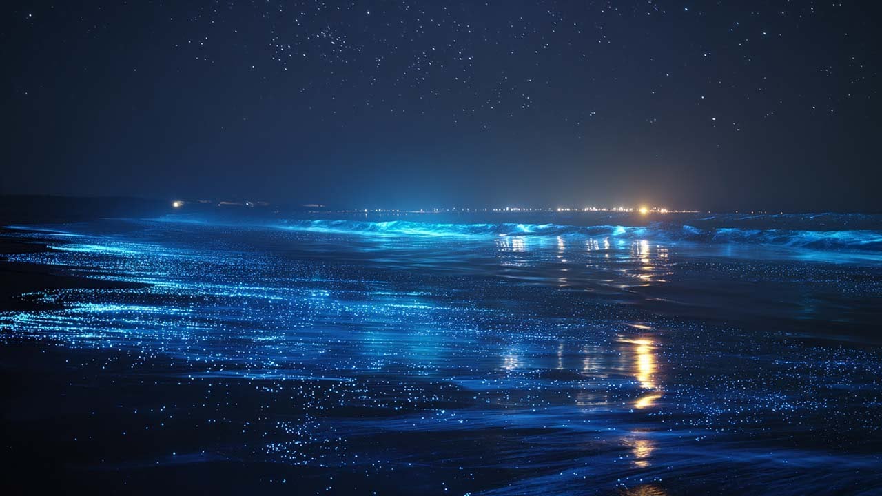 Lunar Siren Veil | Dark Ocean Waves & Soft Siren Echoes for Deep Sleep ...