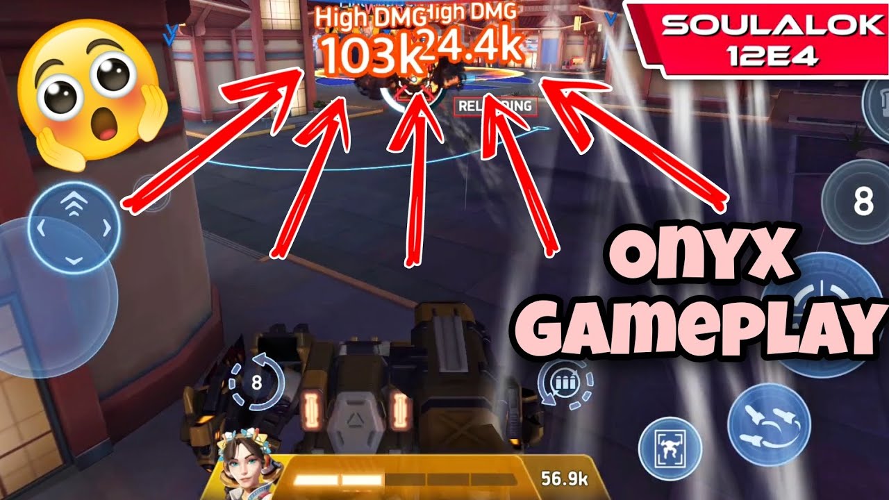 New Mech Onyx Gameplay 🔥 | Onyx With Javelin Rack 12 | Mech arena robot ...