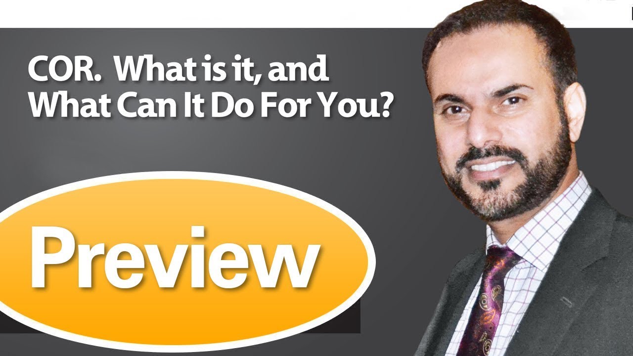 [SHORT] COR. What is it, and What Can It Do For You? - Jag Dhatt ...