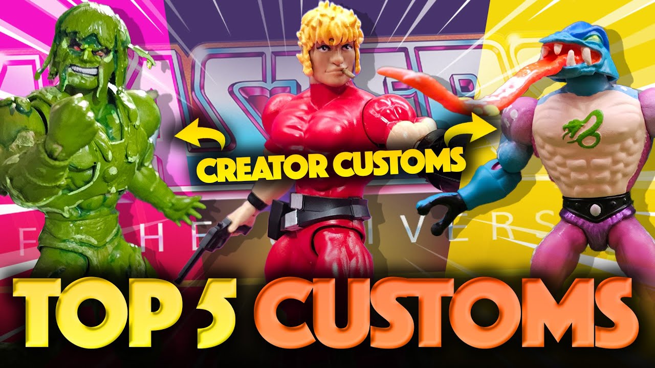 TOP 5 Motu Origins Creator Customs Of 2024! - YouTube