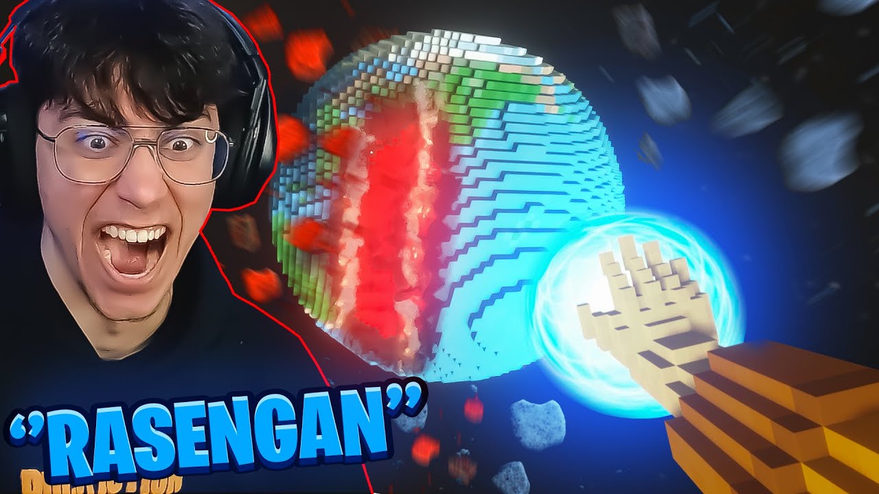 Destroying Earth With A RASENGAN In Minecraft 2 - YouTube