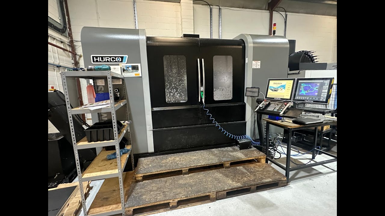 Hurco VMX60SRTi 5 Axis Machining Centre - YouTube