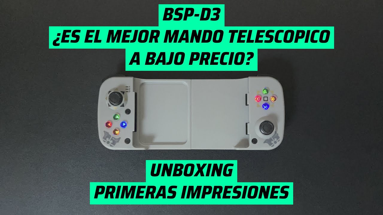 BSP-D3 | Unboxing, pruebas y primeras impresiones - YouTube