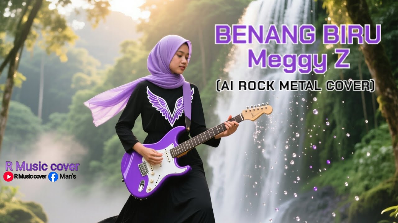 BENANG BIRU - MEGGY Z | AI Rock Metal Cover - YouTube