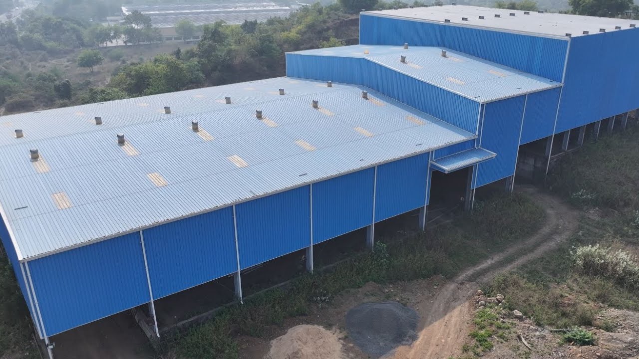 BSIL K63 BUTIBORI PLANT UNDER CONSTRUCTION - INDUSTRIAL SHED BY (BSIL ...
