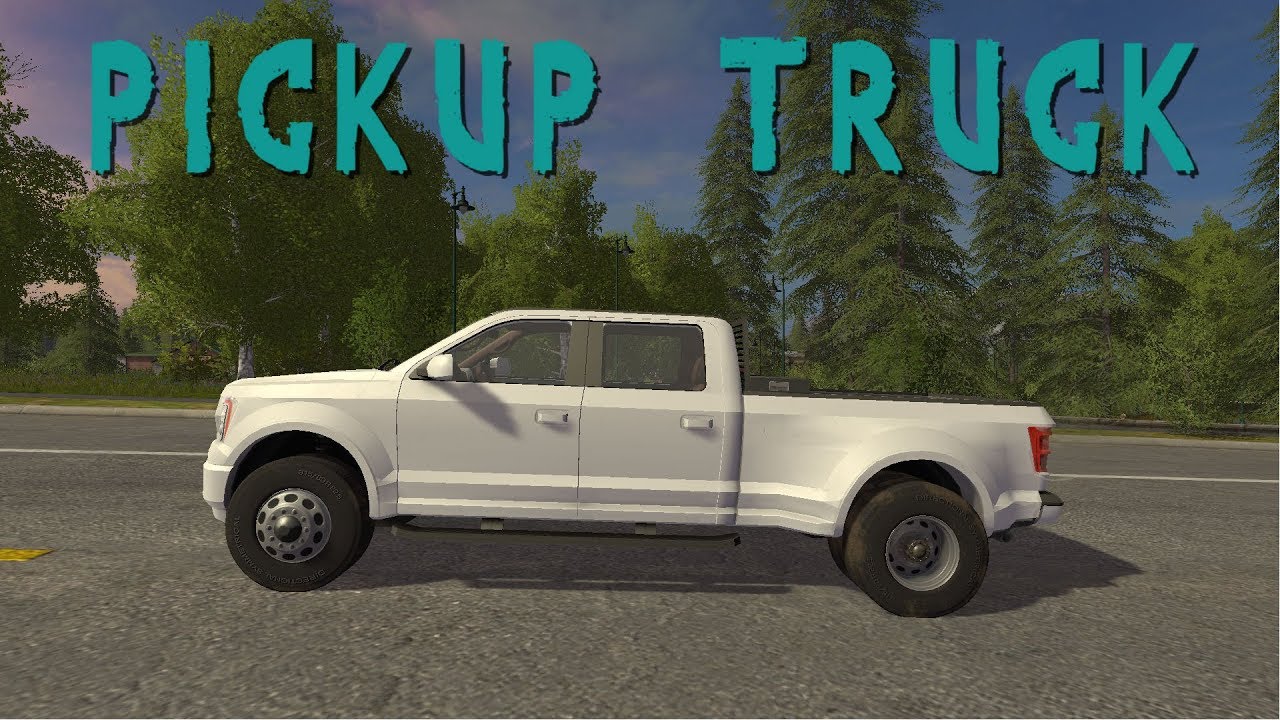 Farming Simulator 17 Mod Spotlight, Pickup Truck! - YouTube