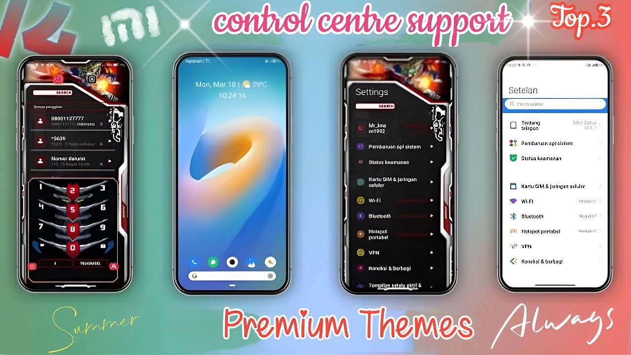 Xiaomi HyperOS 3 New Themes Customization Custom Wall & New Widget ⚡ ...
