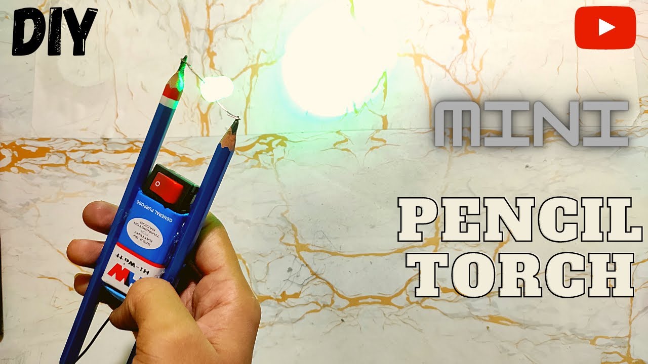 PENCIL ELECTRICITY EXPERIMENTS (PENCIL TORCH ) - YouTube