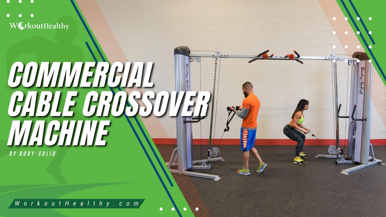 How to use the Commercial Cable Crossover Machine (S2CCO) by Body Solid ...