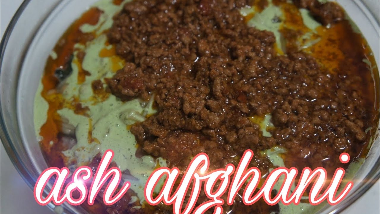 ash afghani recipe/ash reshteh recipe/how to make persian soup - YouTube
