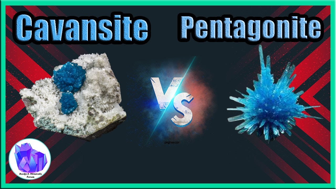 Cavansite Vs Pentagonite | Rocks & Minerals Forum - YouTube