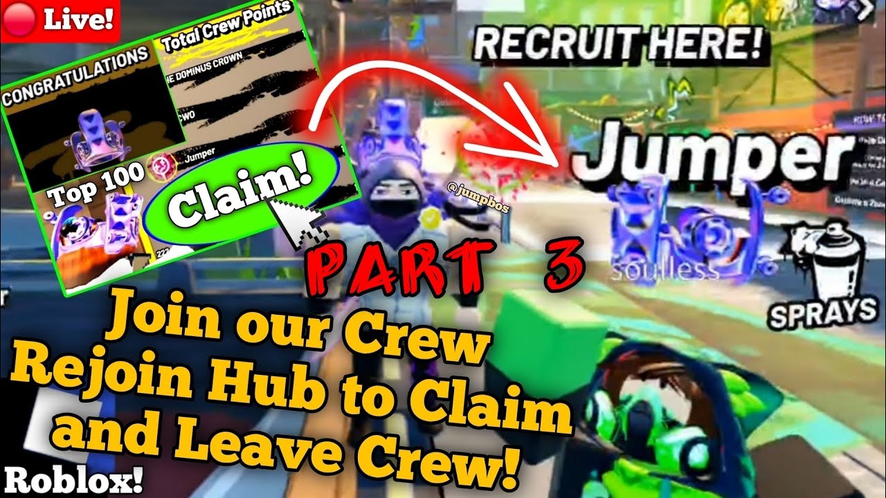 Part (3) Live! Helping you to get Purple Top Crew Crown in The Takeover ...