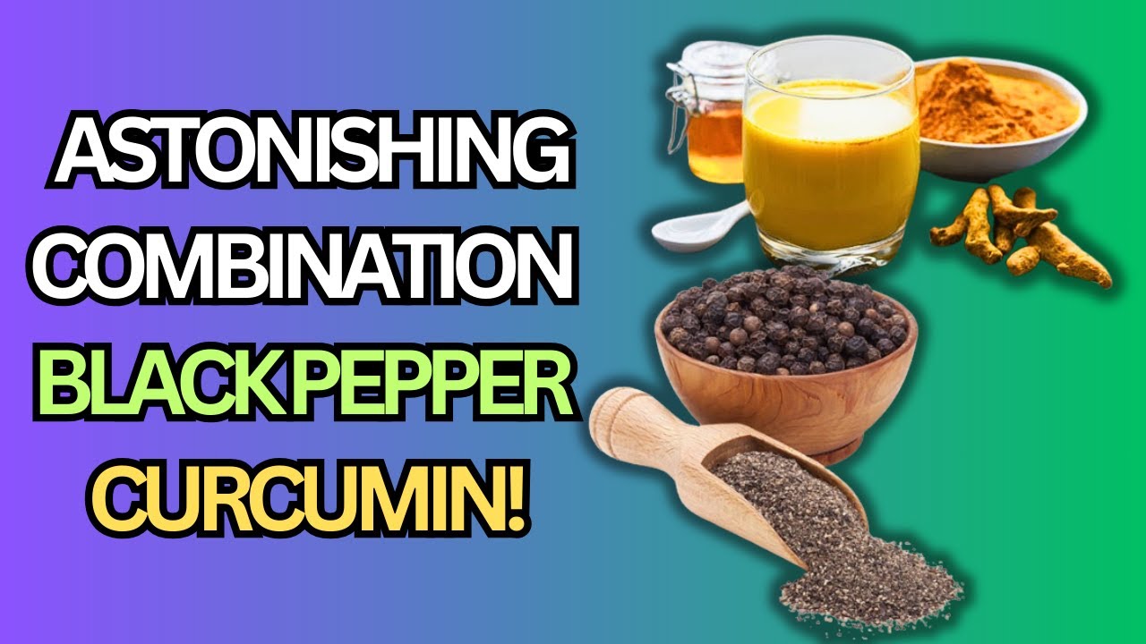 Discover the remarkable synergy of black pepper and curcumin - YouTube