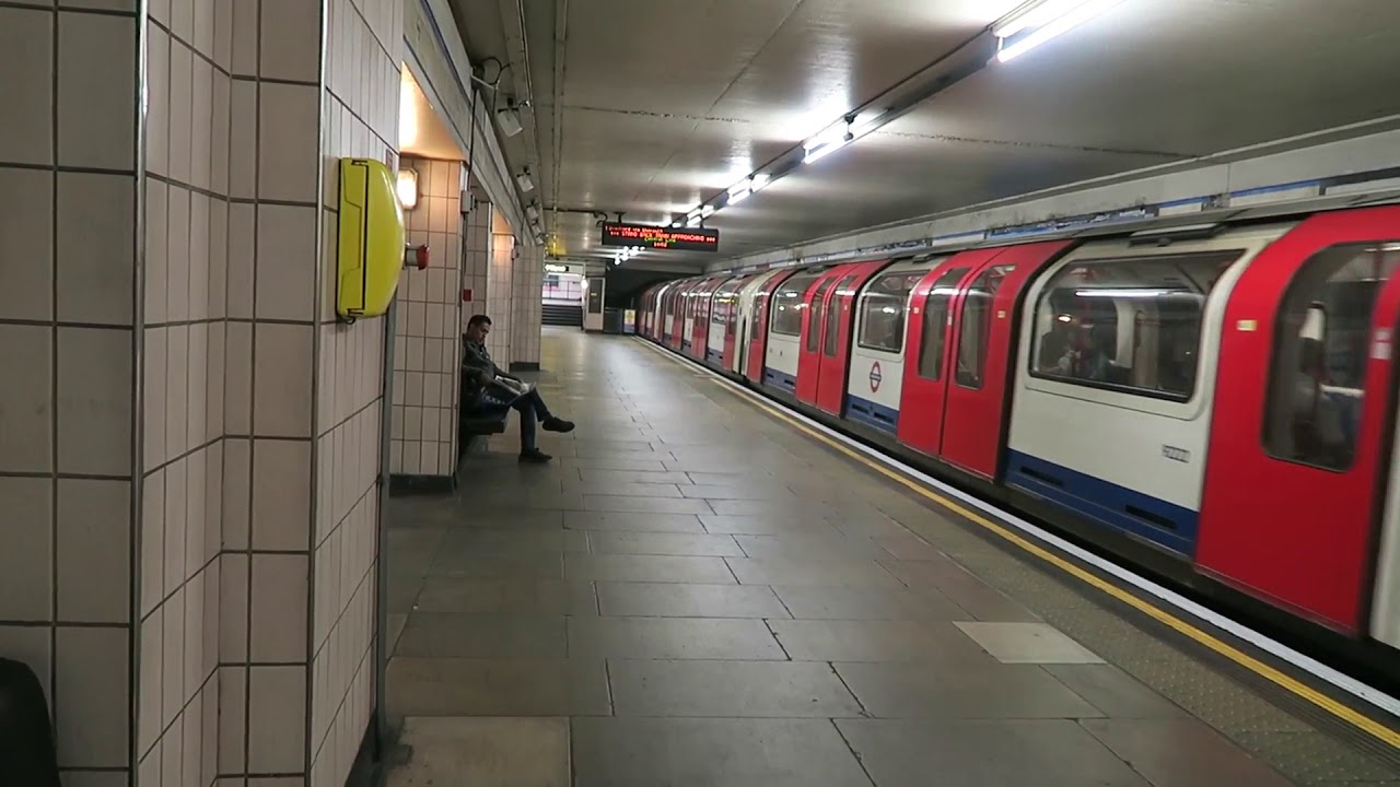 London Underground Central Line 1992 Stock Trains At Redbridge 8 ...