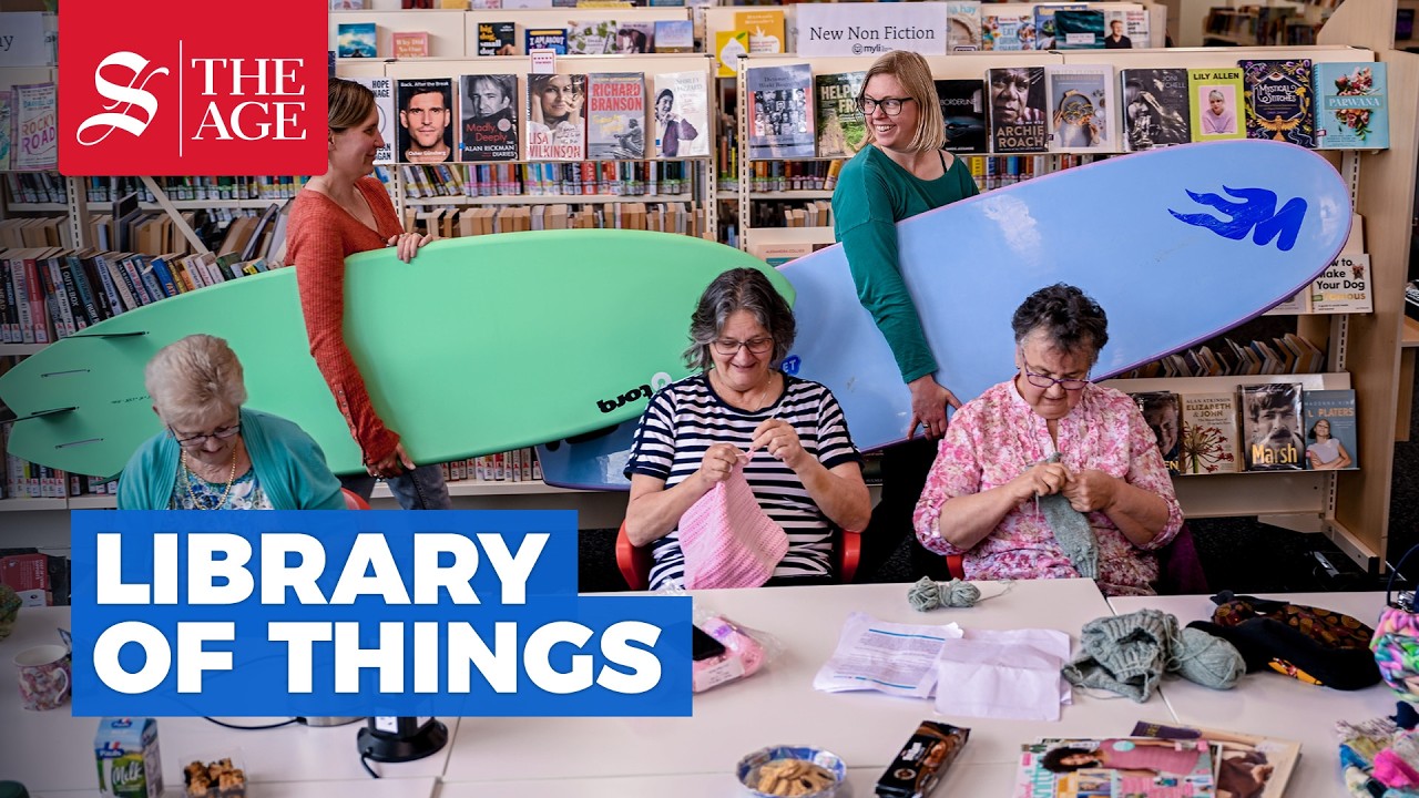 Sharing is the new owning at a Library of Things - YouTube