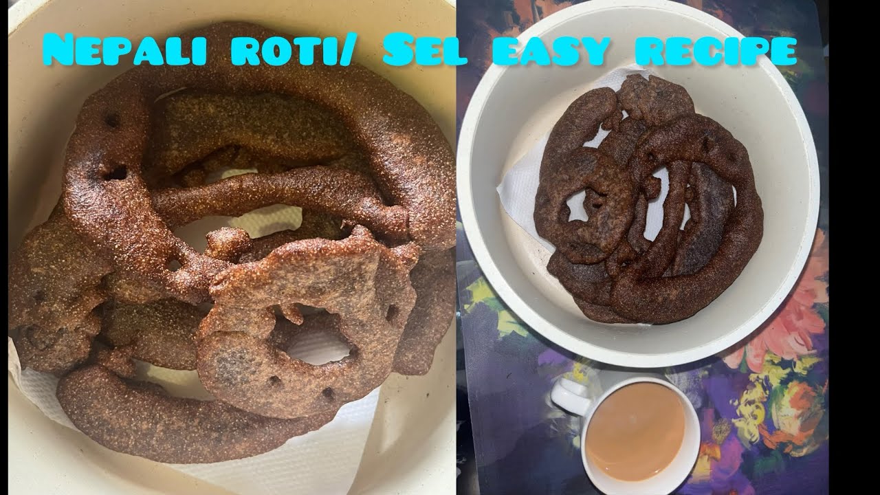 Nepali roti/ sel roti (my Easy method) - YouTube