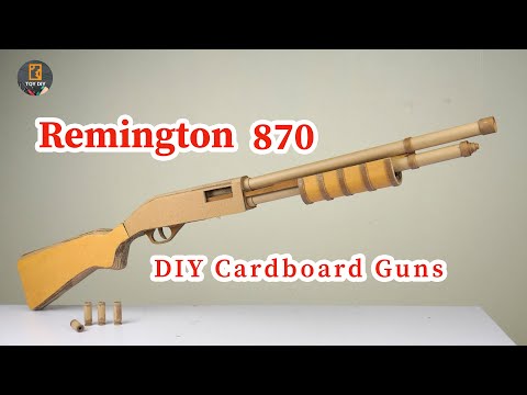 Pump-Action | Diy Cardboard Guns | Remington 870