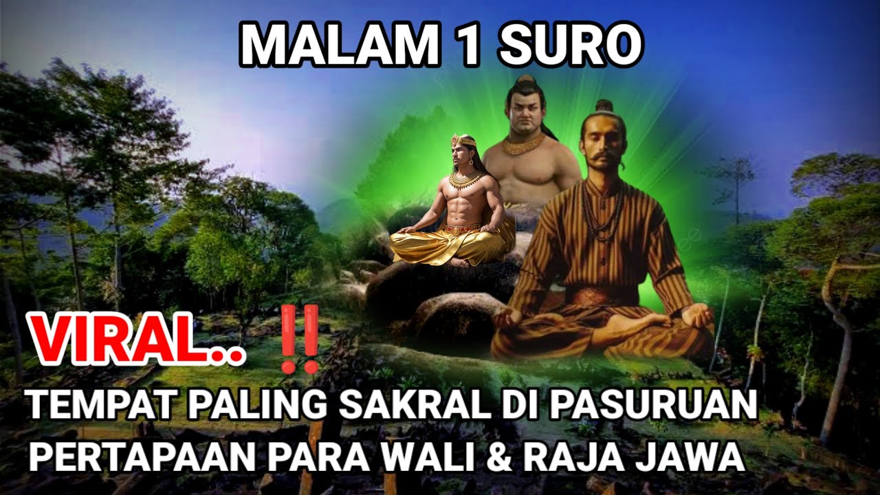 Gempar.. ‼️Pertapan Para Wali Dan Raja Jawa Viral Di Jawa Timur - YouTube