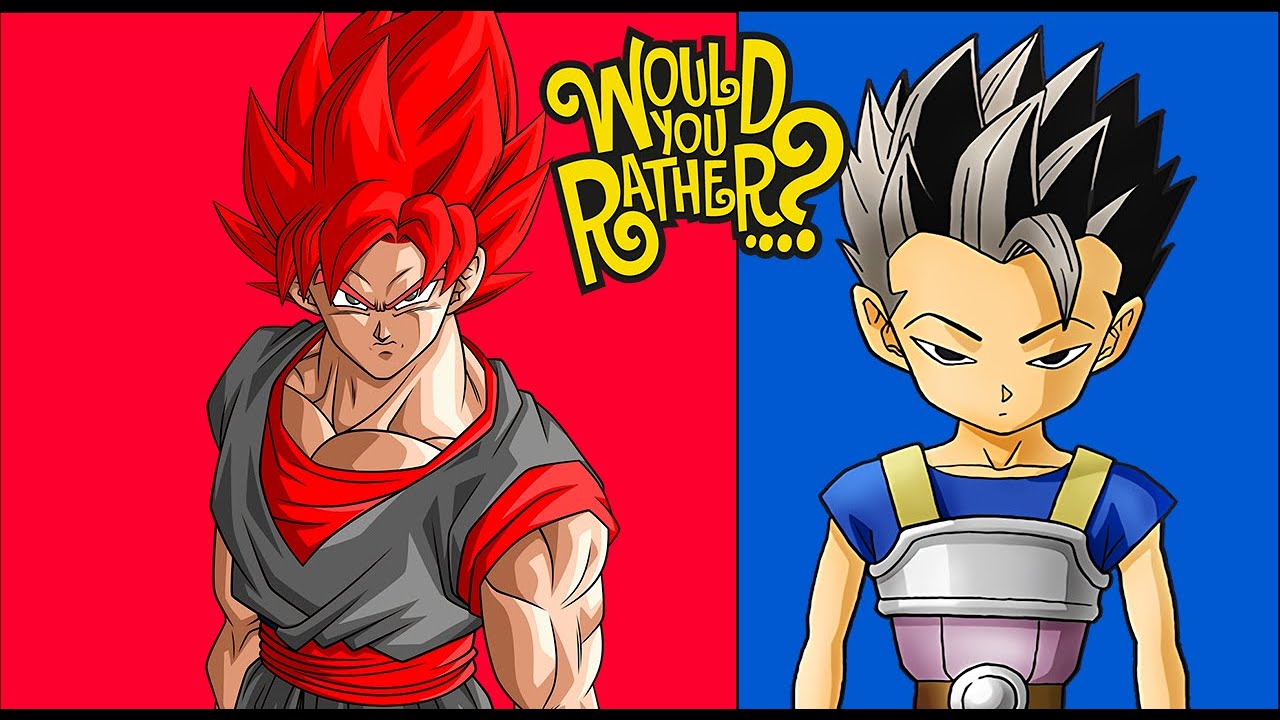 Evil Goku And Cabba Play Would You Rather! - YouTube