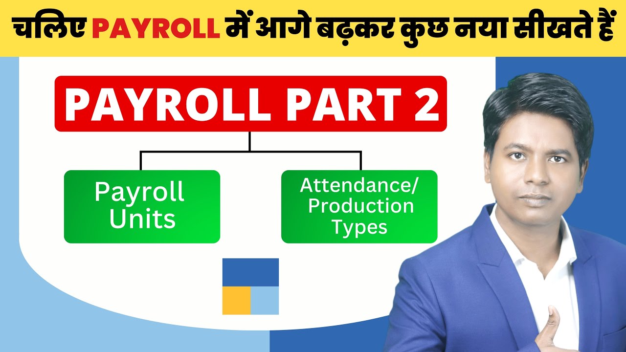 Payroll Units Attendance and Production Types in Tally Prime | Payroll ...