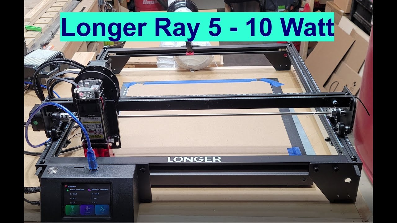 Making a laser engraving jig and template with the Longer Ray 5, 10 ...