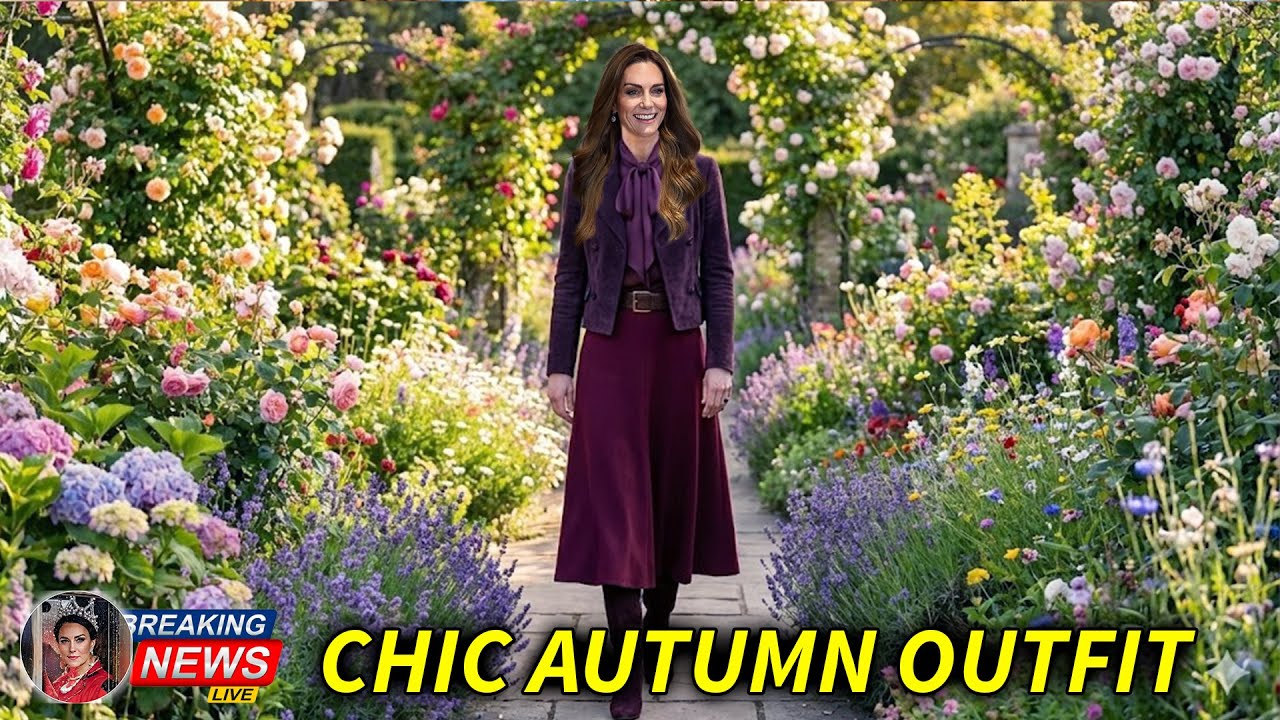 Princess Catherine DAZZLES In Stunning Autumn Outfit Leaves Fans ...