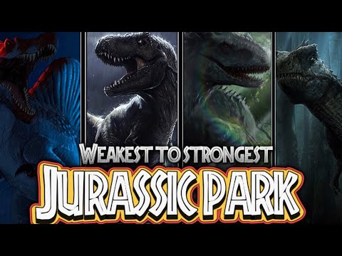Ranking Jurassic Park Dinosaurs Weakest to Strongest | JP’s Strongest ...