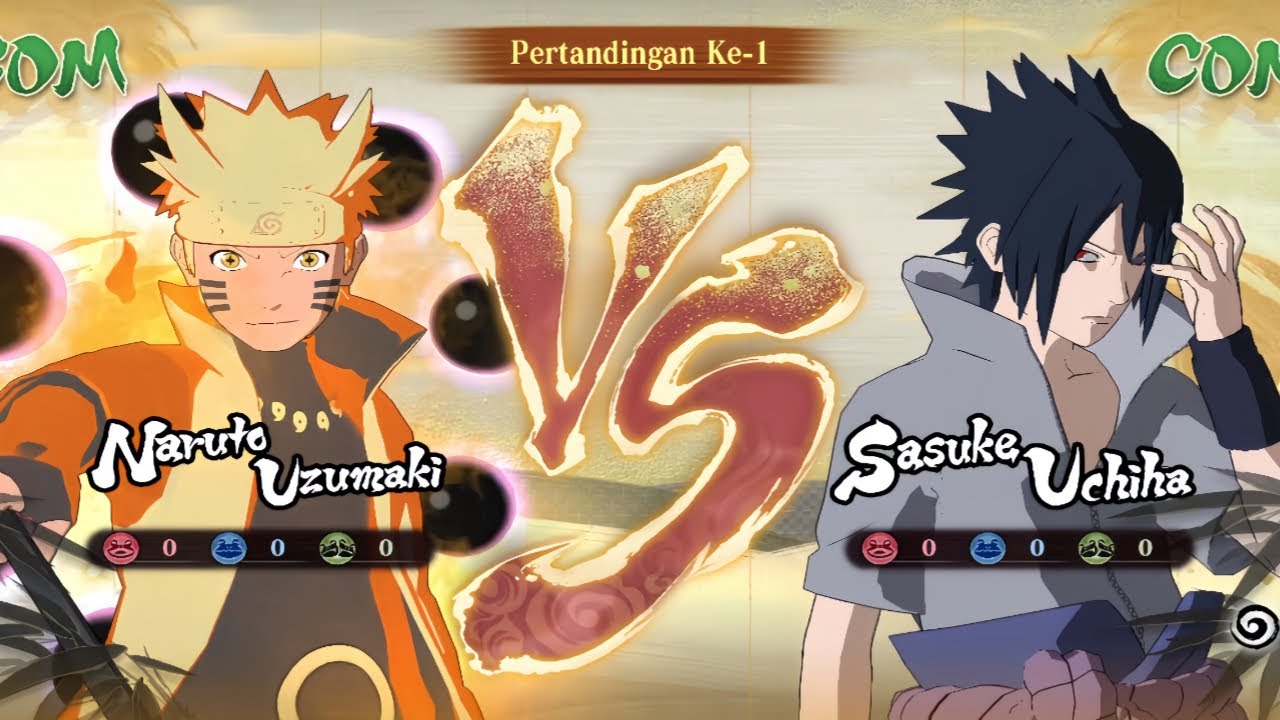 NARUTO VS SASUKE - NARUTO X BORUTO Ultimate Ninja STROM CONNECTIONS - YouTube