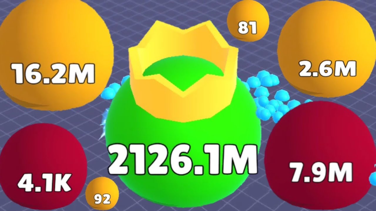 Balls io - Level Hero, Level Up Balls (Reach 2126.1M, io Games) Part 02 ...