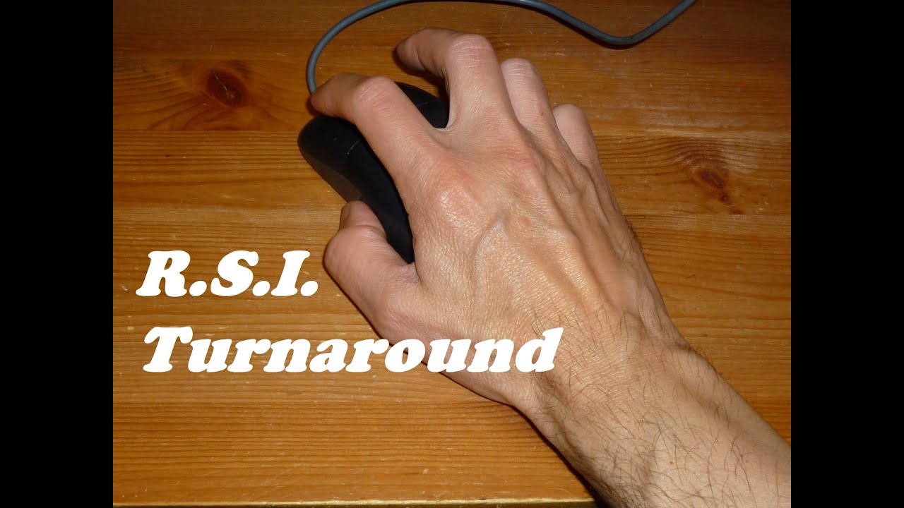 How to Cure RSI Repetitive Strain Injury Hand Wrist Exercises Massage ...