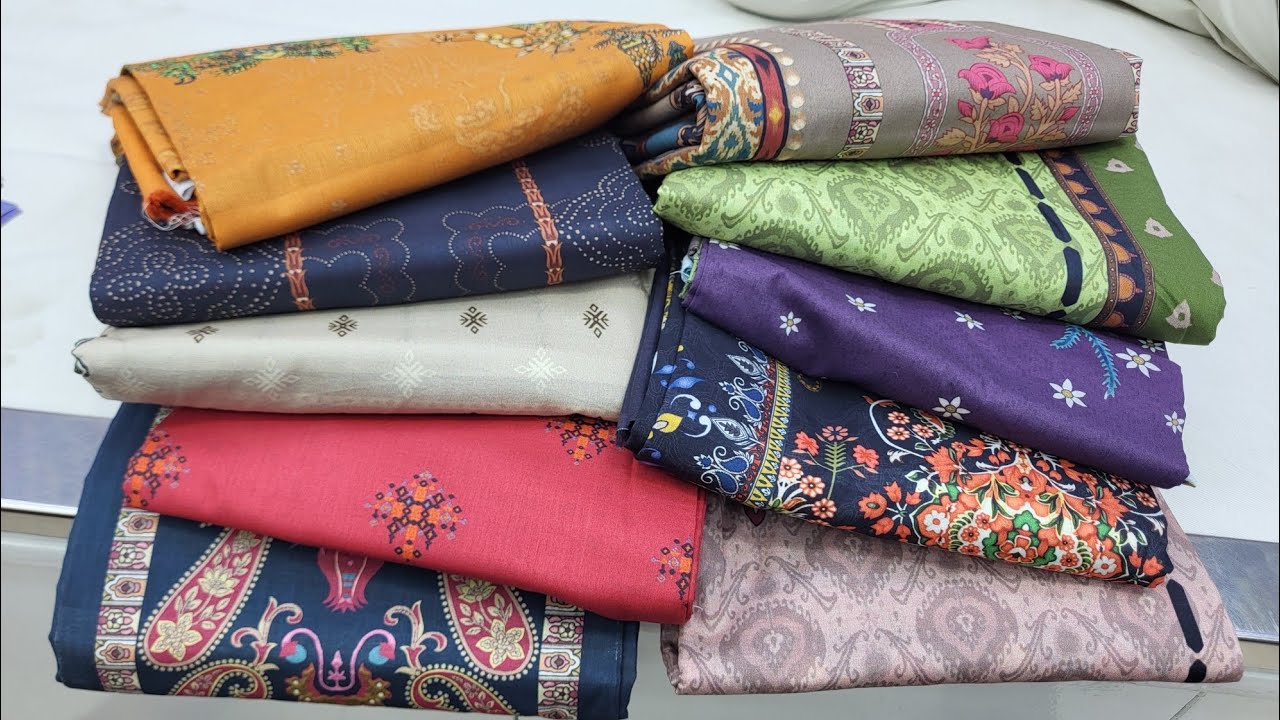 Hooram Premium Lawn Three piece Dress | Cotton Orna Dress | Regular use ...