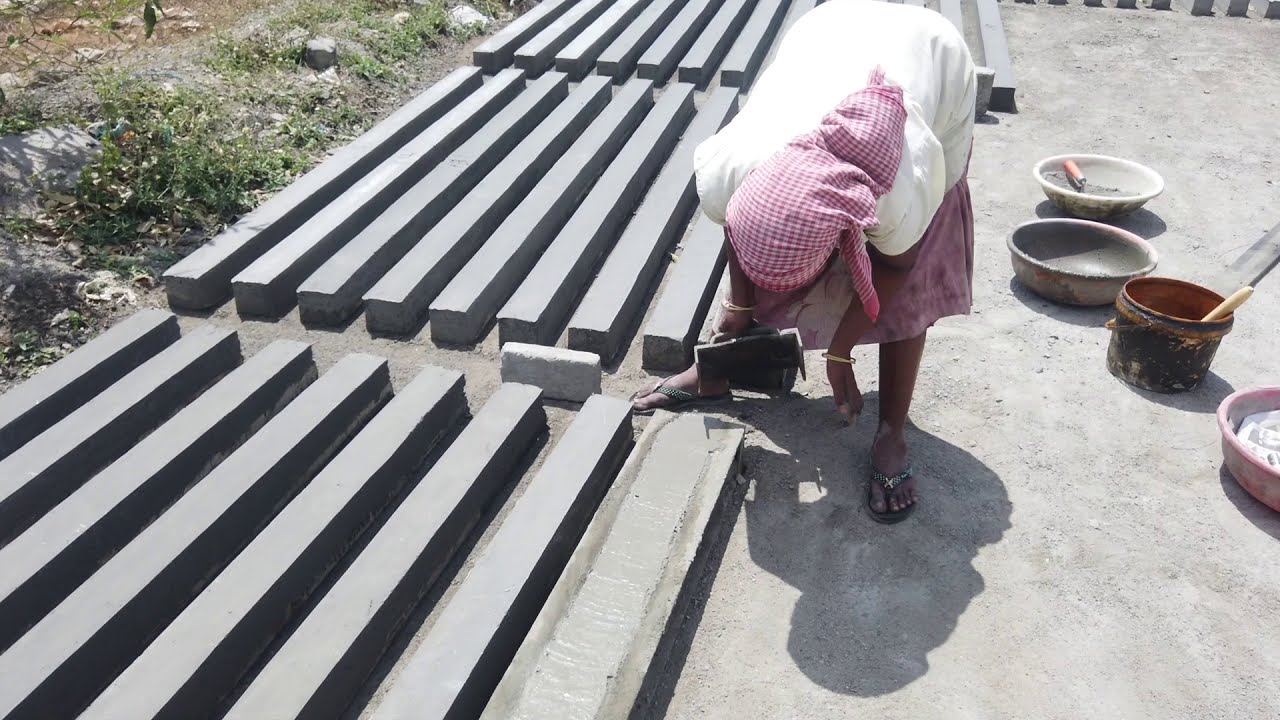 Big Concrete Column Pillar | Making Cement Column Post - Readymade ...
