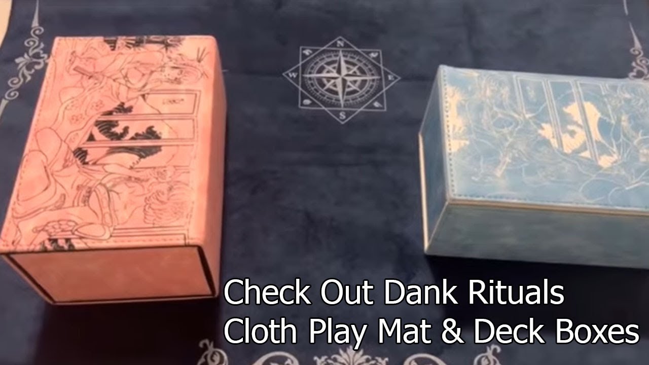 Check Out Dank Ritual Product: Cloth Mats & Deck Boxes - YouTube
