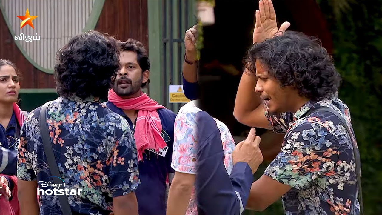 Bigg Boss Tamil Season 8 | Task Fight - Muthu & Arun - YouTube
