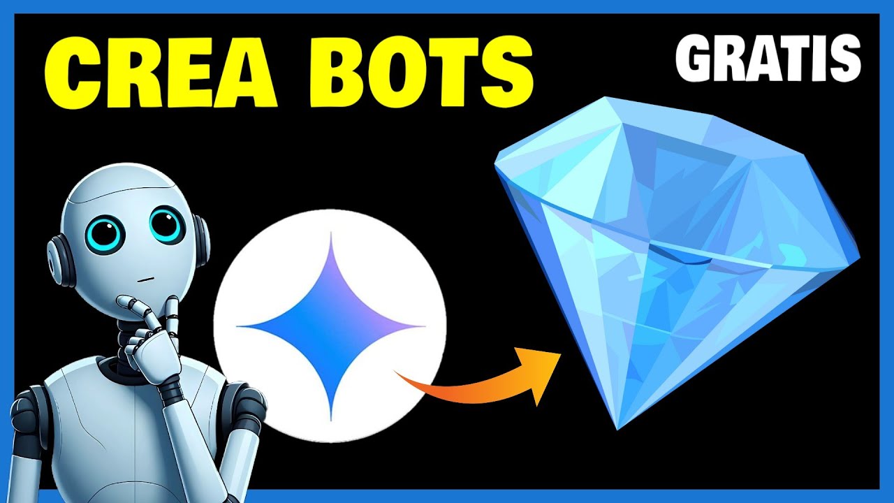 Crea Tu Propio Chatbot EXPERTO IA GRATIS 🤖 Como Crear Bot Personalizado en 3 minutos [Gemini Gem ...