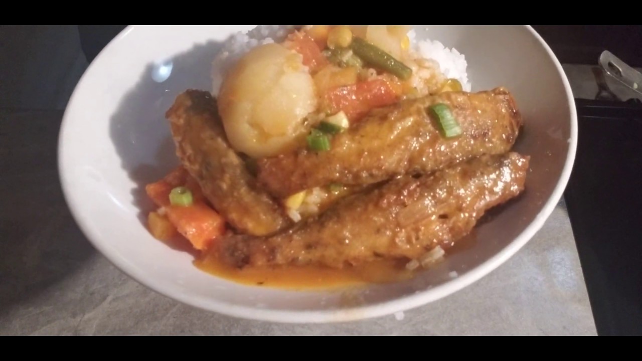 🇬🇾TASTY FINE BANGAMARY😋 FISH STEW WITH POTATOES IN TOMATO SAUCE🇬🇾 - YouTube